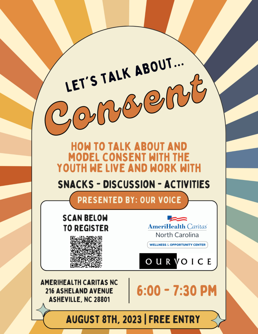 Let’s Talk About Consent! (Workshop for Adults) | Our VOICE